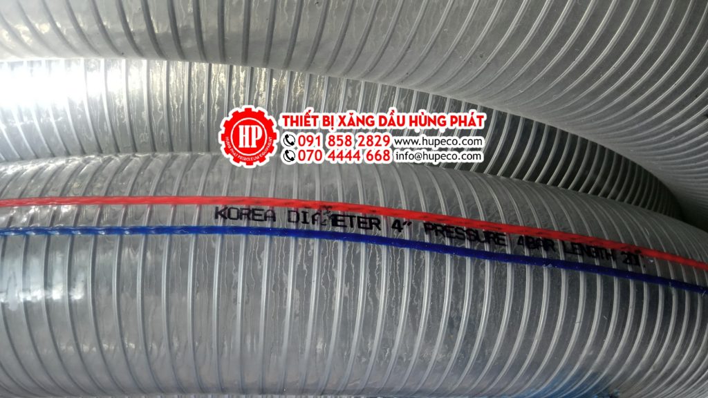 PVC STEEL WIRE HOSE - Thiết bị xăng dầu Hùng Phát
