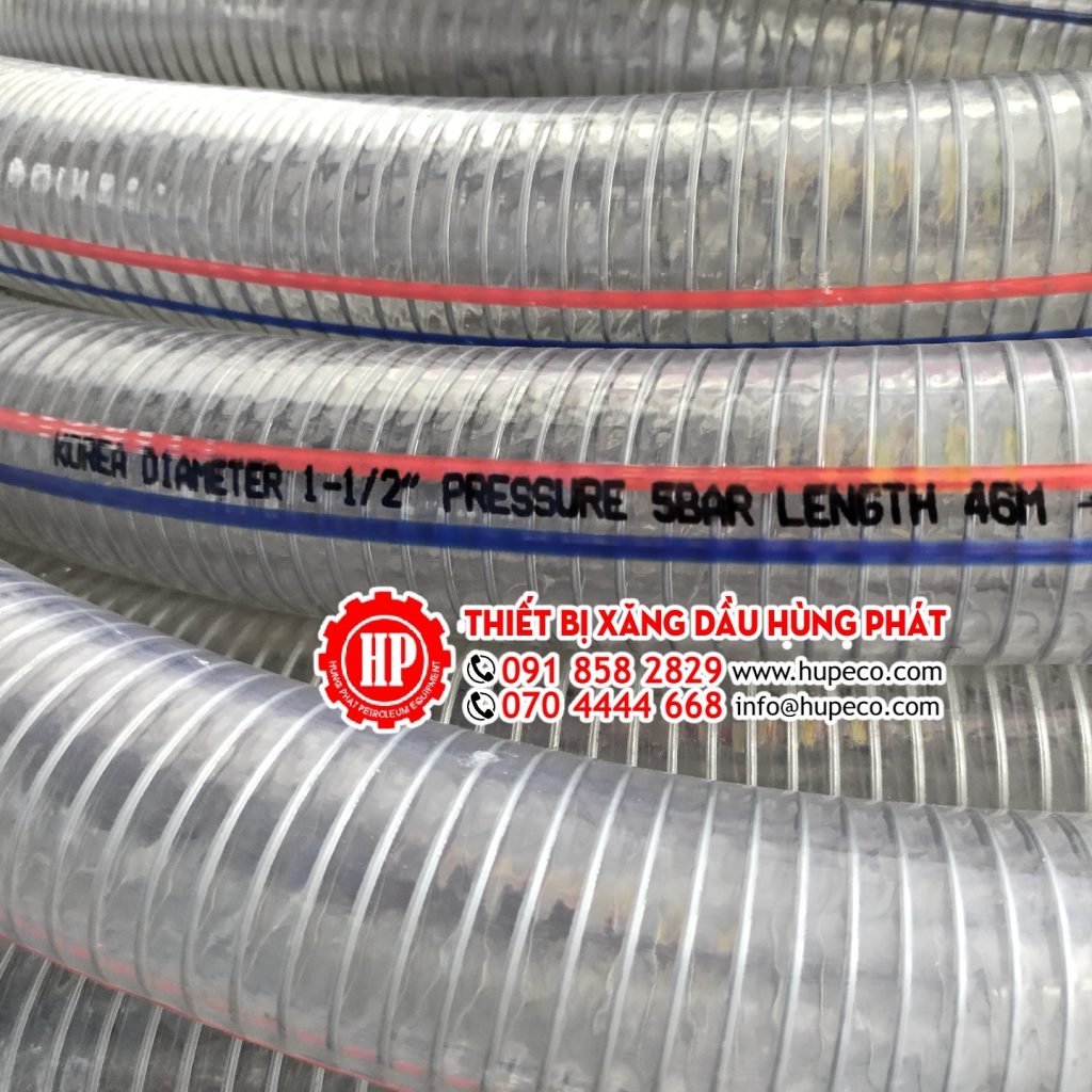 PVC STEEL WIRE HOSE - Thiết bị xăng dầu Hùng Phát