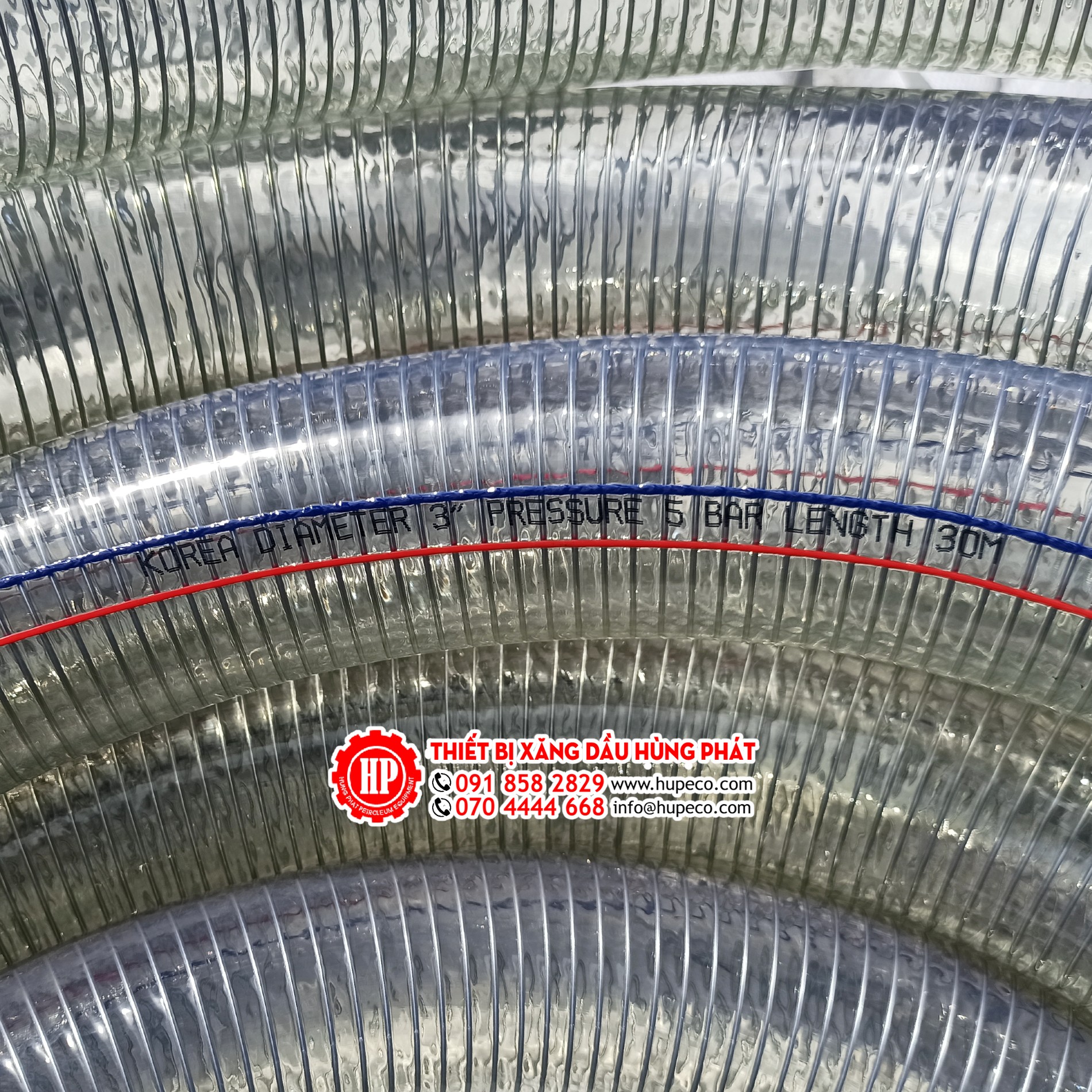 PVC STEEL WIRE HOSE - Thiết bị xăng dầu Hùng Phát